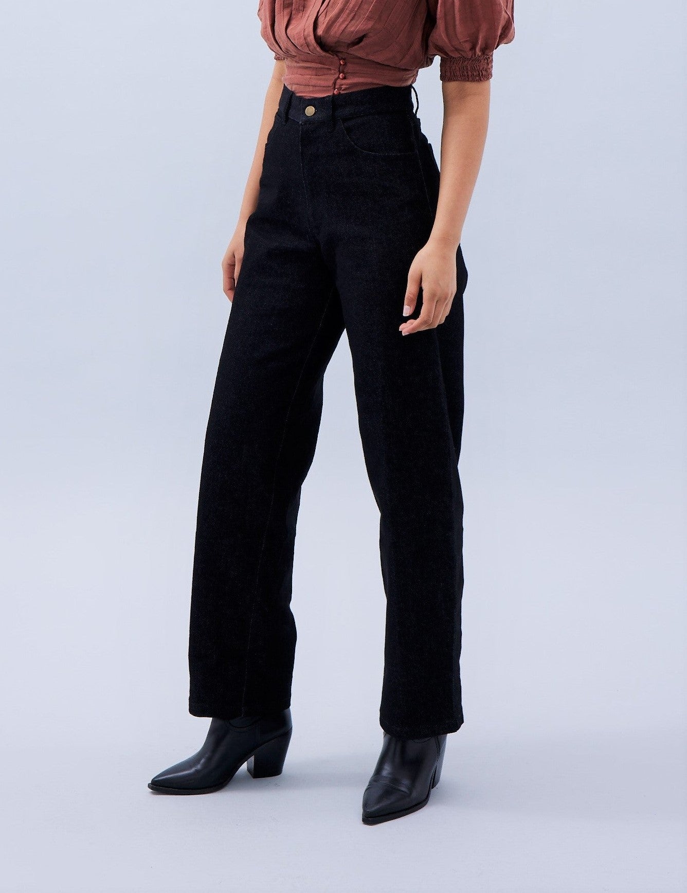 Sisterhood Black Denim Jean – Leonard St